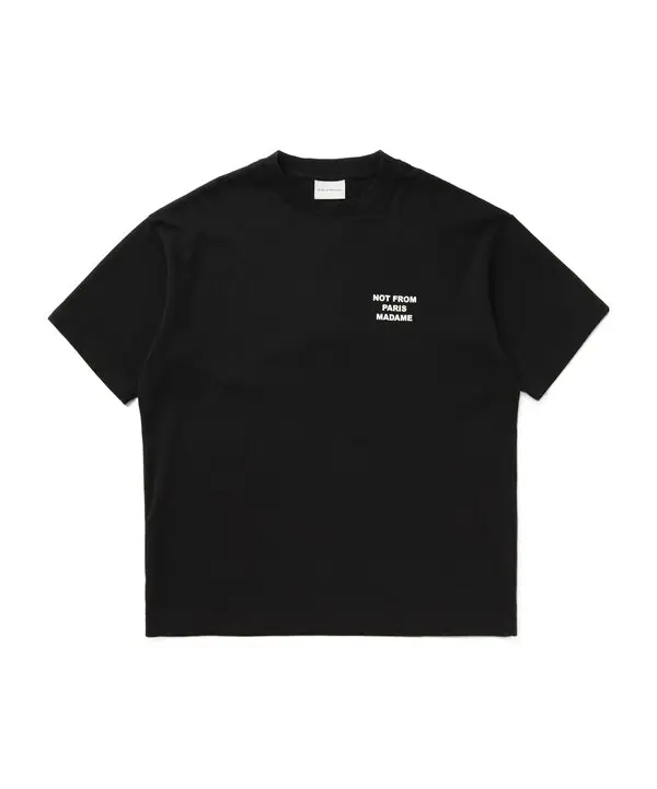 Drole De Monsieur Drôle De Not From Paris Print T-shirt - Black