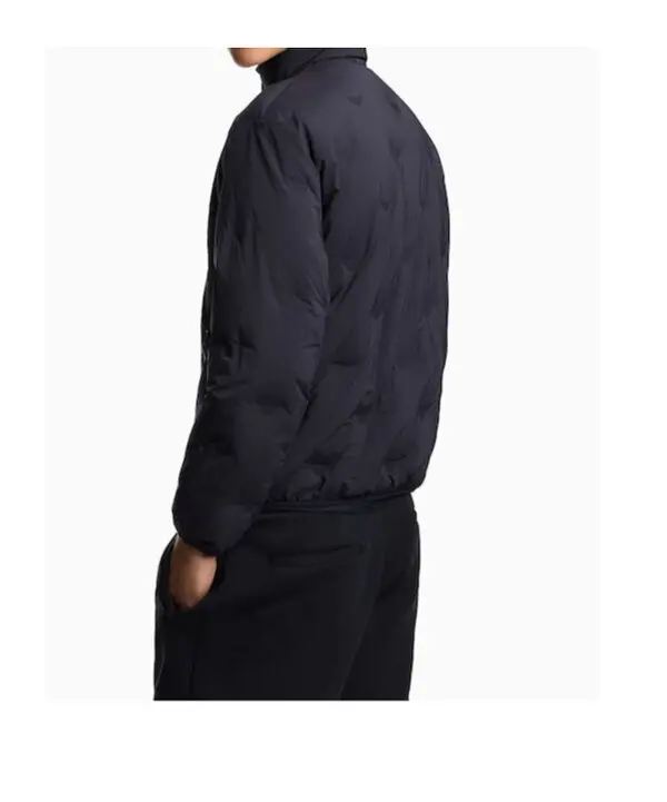 Emporio Armani Zip-up Jacket With Stand Collar