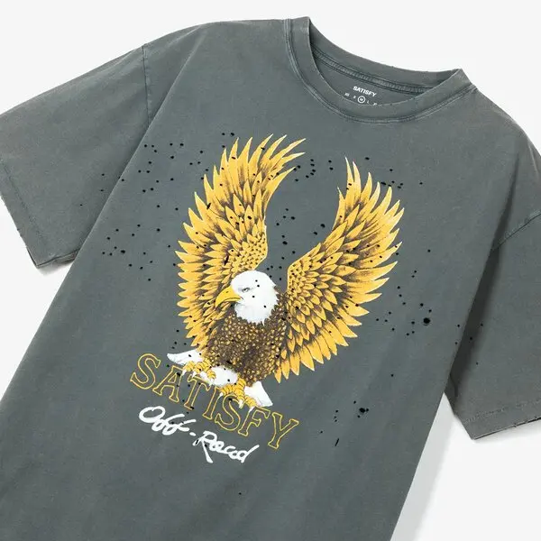 Satisfy Mothtech Graphic T-shirt - Gray