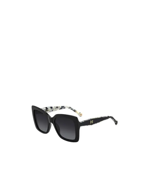 Carolina Herrera Butterfly Frame Full Rim Sunglasses - Black