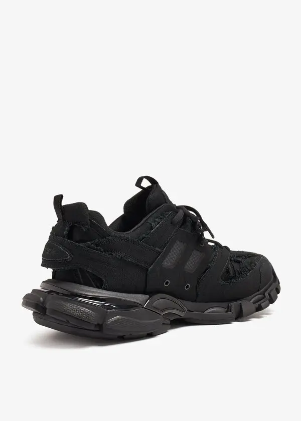 Balenciaga Track Low Top Sneakers - Black