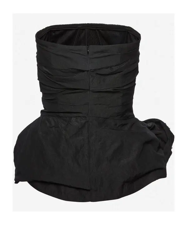 Magda Butrym Peplum Corset Top