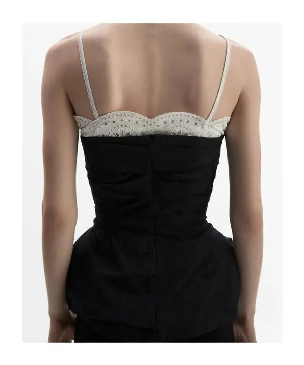 Magda Butrym Peplum Corset Top