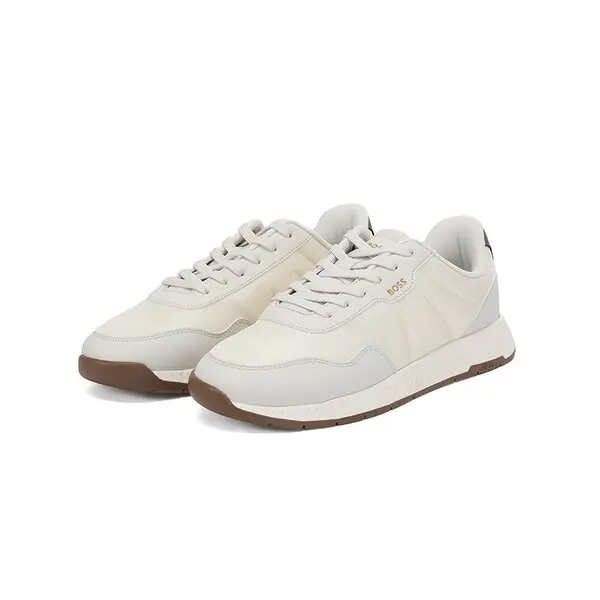 Hugo Boss Lace Up Round Toe Sneakers