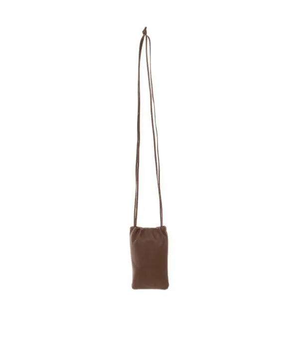 THE ROW Bourse Phone Case - Brown