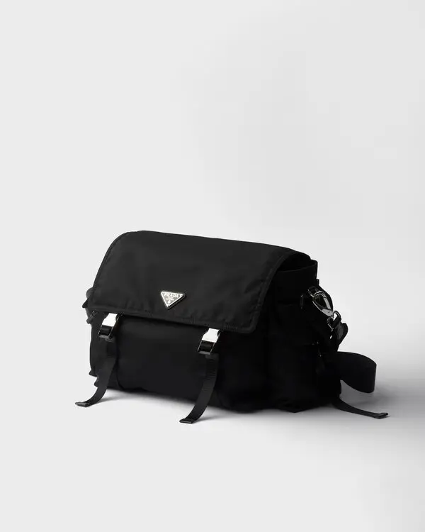 Prada Re-nylon And Leather Bag