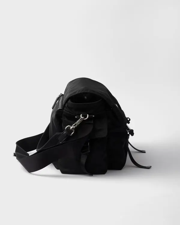 Prada Re-nylon And Leather Bag