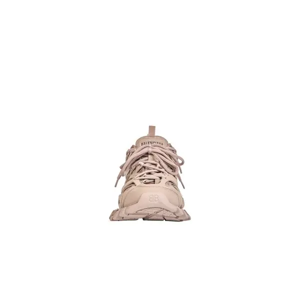 Balenciaga Track Lace Up Sneakers - Nude
