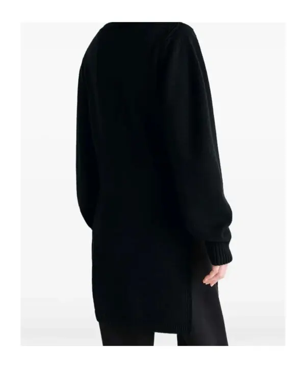 LEMAIRE Crew Neck Sweater With Side Slits