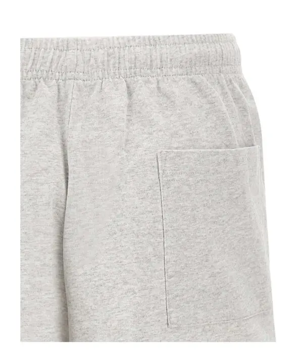 SPORTY  RICH Sporty & Rich Elastic Waist Shorts With 'beverly Hills' Print