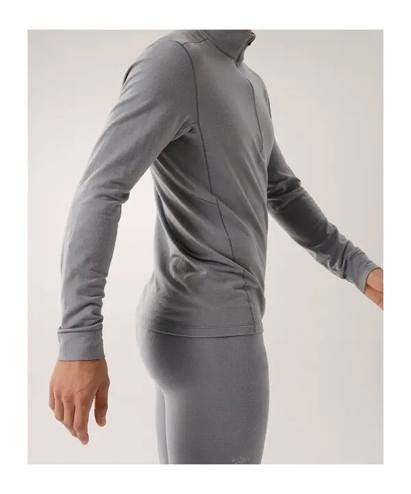 Arc'teryx Rho Zipper Sweater With Stand Collar