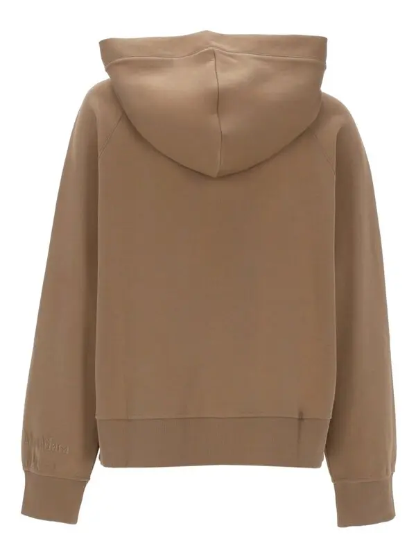 Max Mara Smalmalma Zip-up Hoodie - Brown