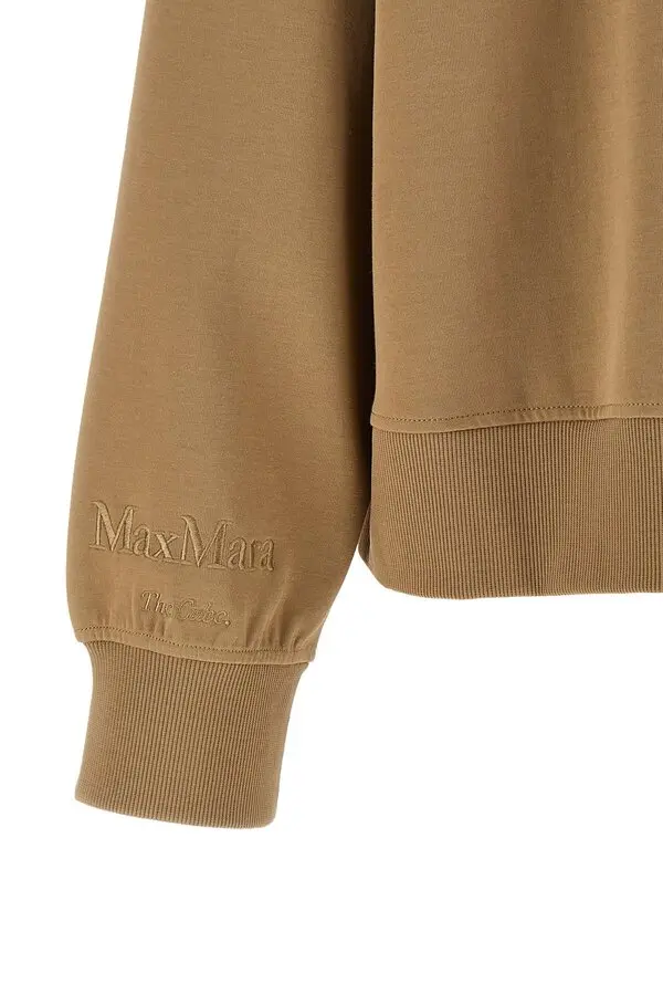 Max Mara Smalmalma Zip-up Hoodie - Brown