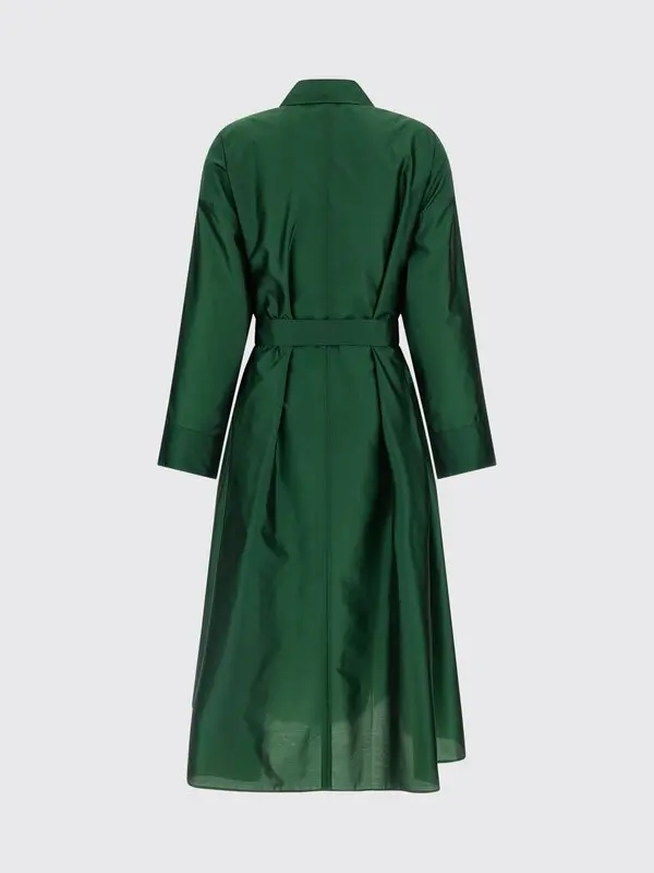 Max Mara Anna Long-sleeved Dress - Green