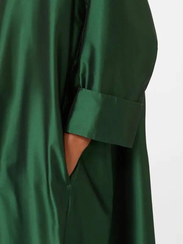 Max Mara Anna Long-sleeved Dress - Green