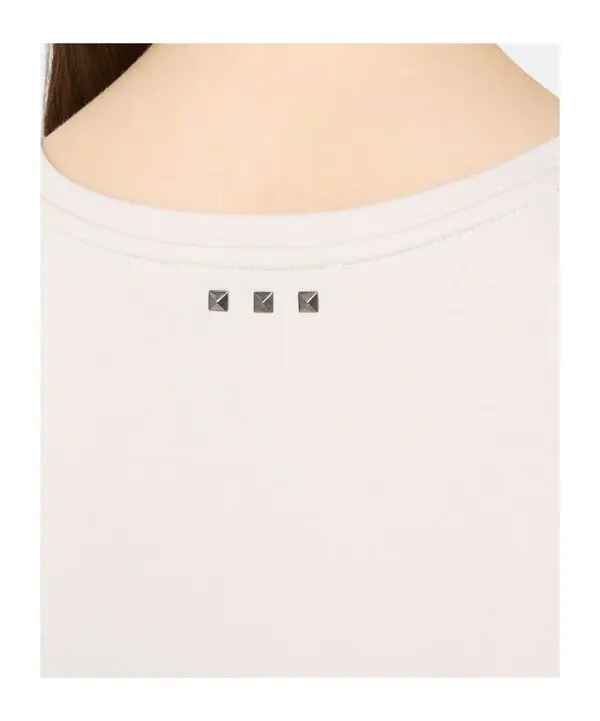 Max Mara Sleeveless Vest Top With Stud Embellishments