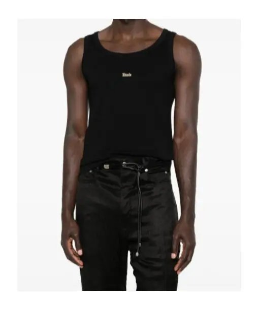 Rhude Logo Embroidered Tank Top