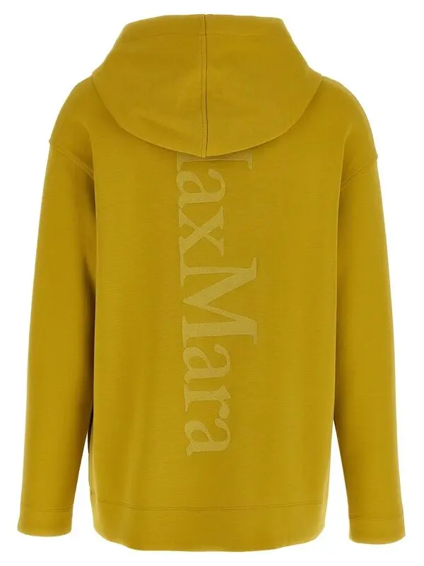 Max Mara Doria Zipped Hoodie - Lemon