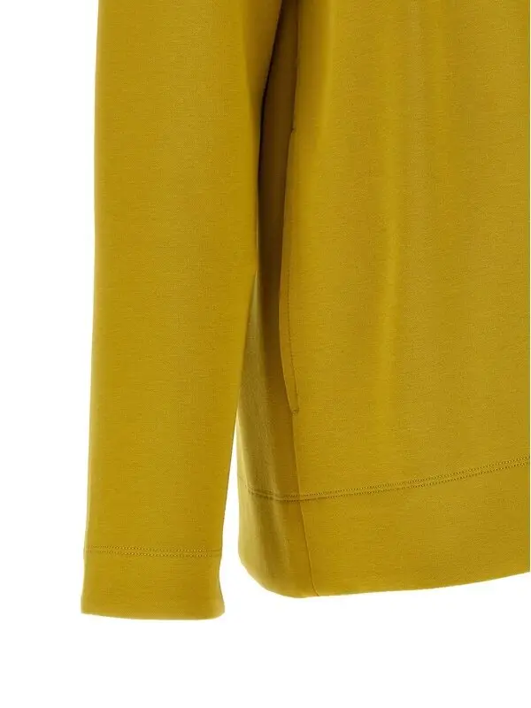 Max Mara Doria Zipped Hoodie - Lemon