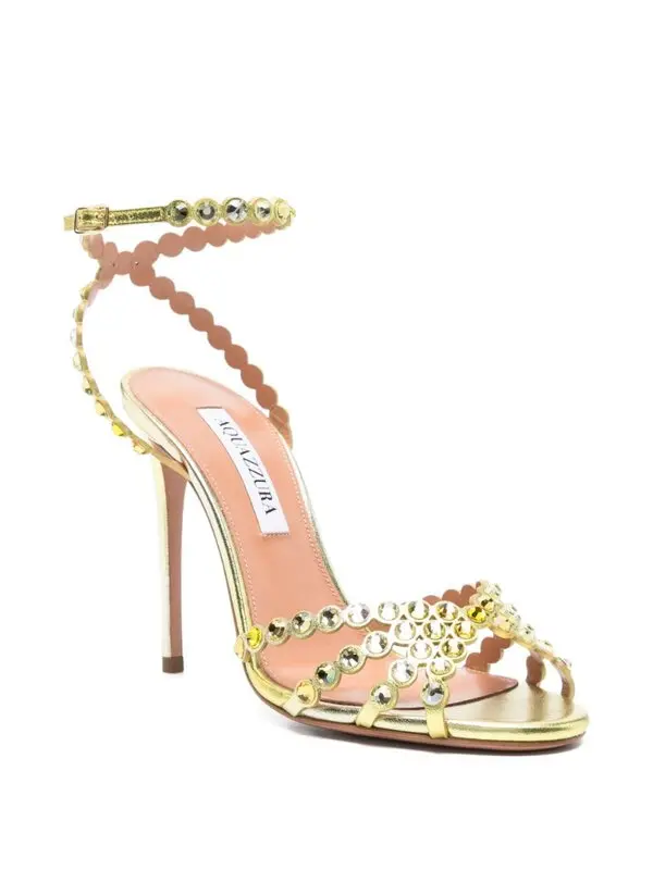 AQUAZZURA Tequila Embellished Sandals
