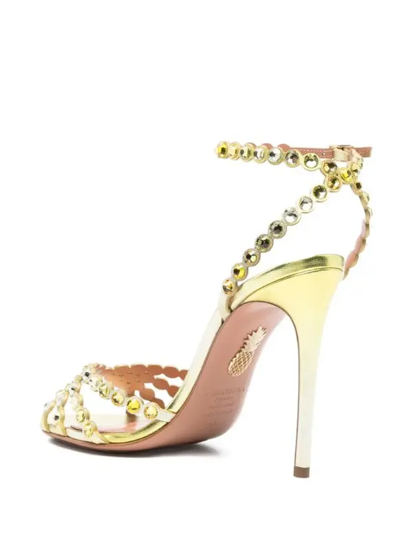 AQUAZZURA Tequila Embellished Sandals