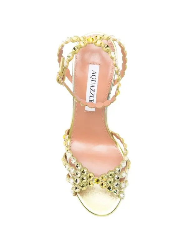 AQUAZZURA Tequila Embellished Sandals