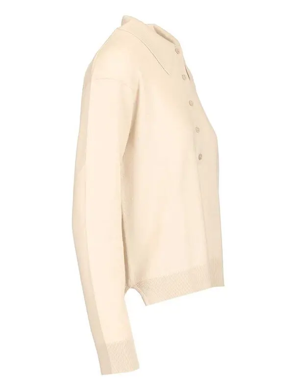Max Mara Smmfrisia Long-sleeved Knitted Polo Shirt - No