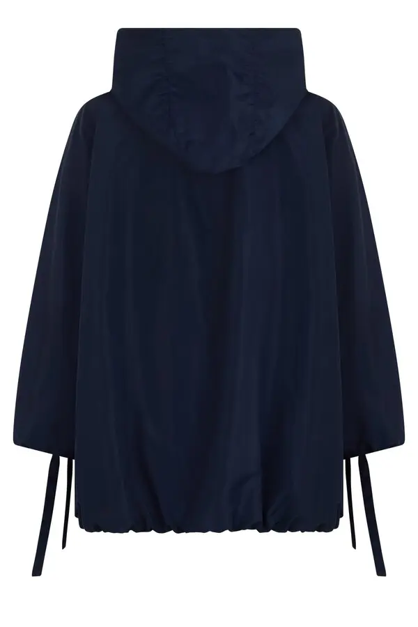 Max Mara Technical Taffeta Hooded Coat