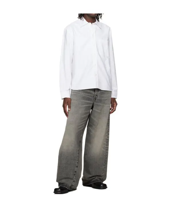 SUNFLOWER Super Wide Twist Belt Loop Jeans
