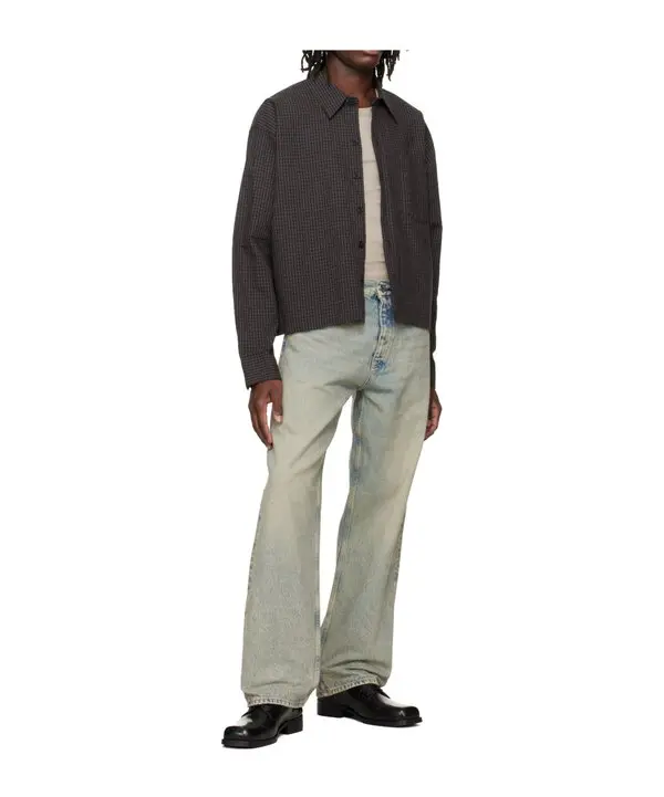 SUNFLOWER Belt Loop Jeans - Gray