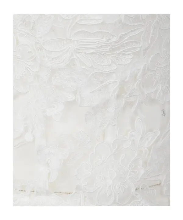 Ermanno Scervino Floral Lace Strapless Bustier Top