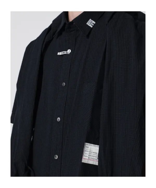 Mihara Yasuhiro Plaid Shirt