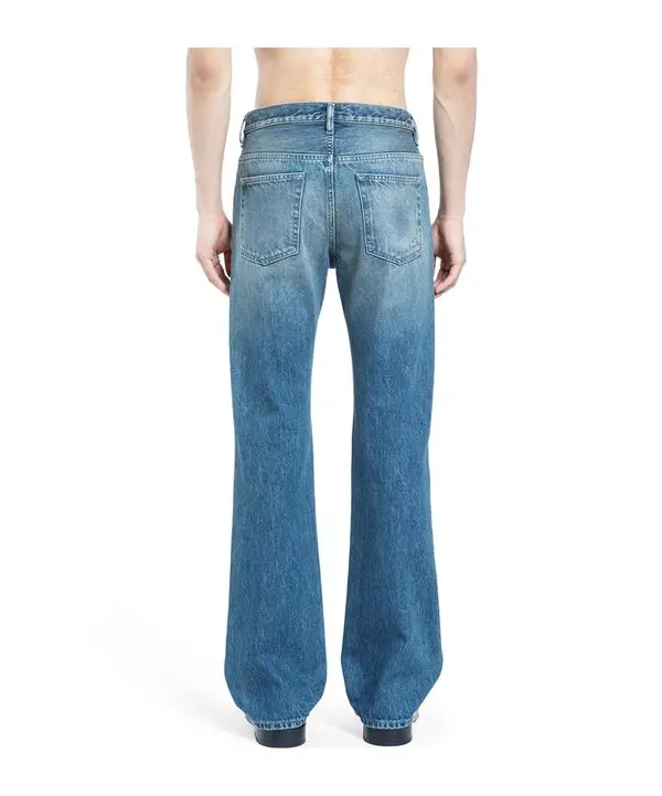ANN DEMEULEMEESTER Belted Flare Jeans