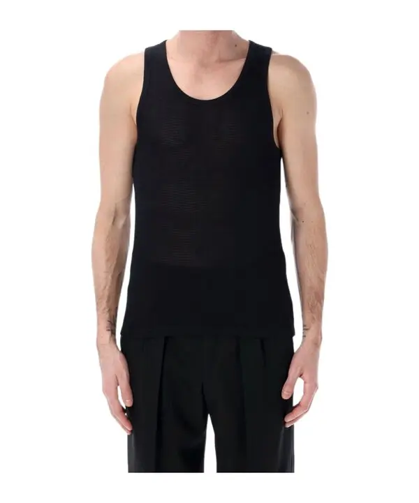 TOM FORD Perforated Knit Tank Top