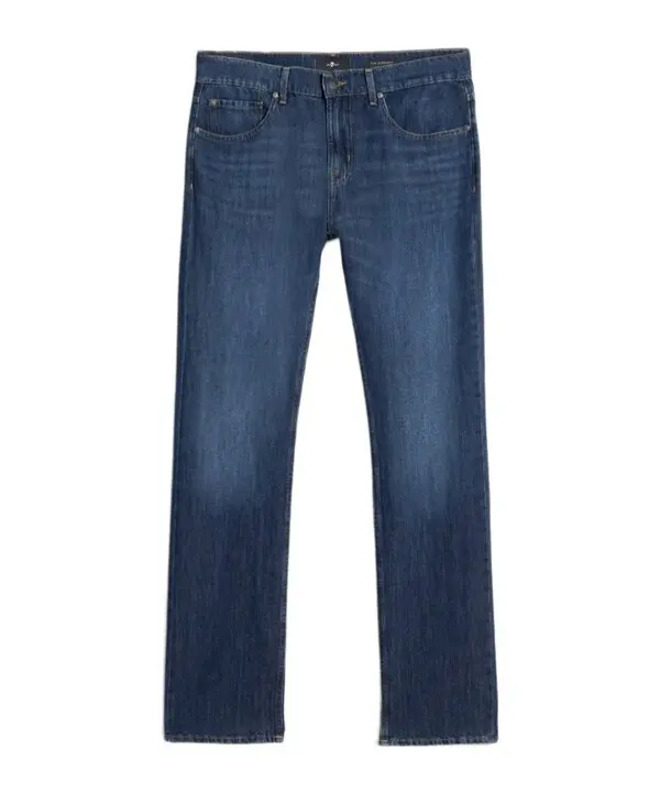 7 For All Mankind Button-fastening Straight-leg Jeans