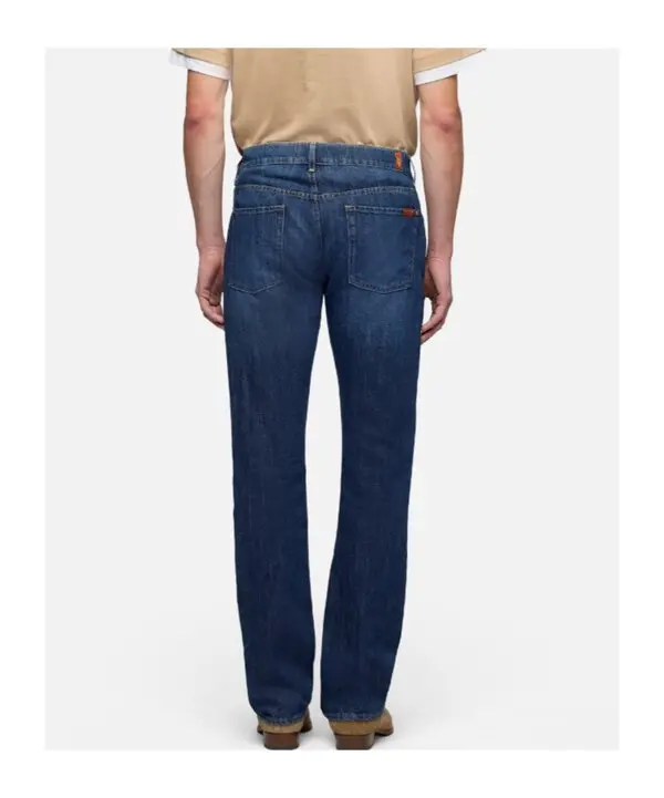 7 For All Mankind Button-fastening Straight-leg Jeans