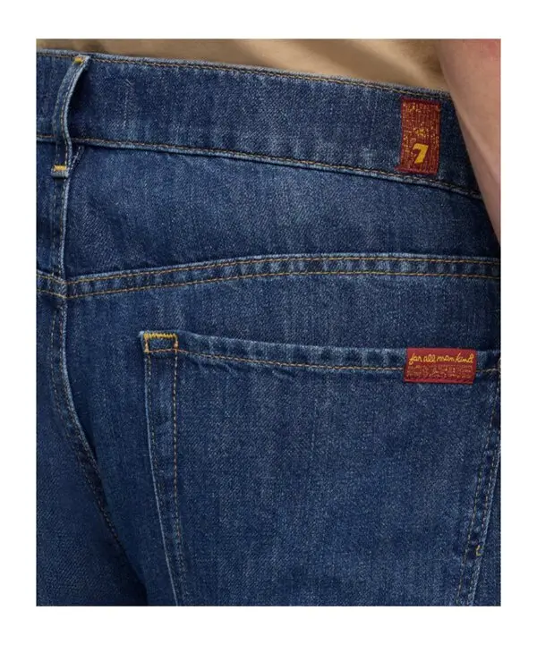 7 For All Mankind Button-fastening Straight-leg Jeans