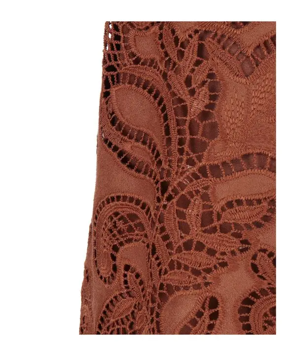 Ermanno Scervino V-neck Spaghetti Strap Top With Cutout Detailing