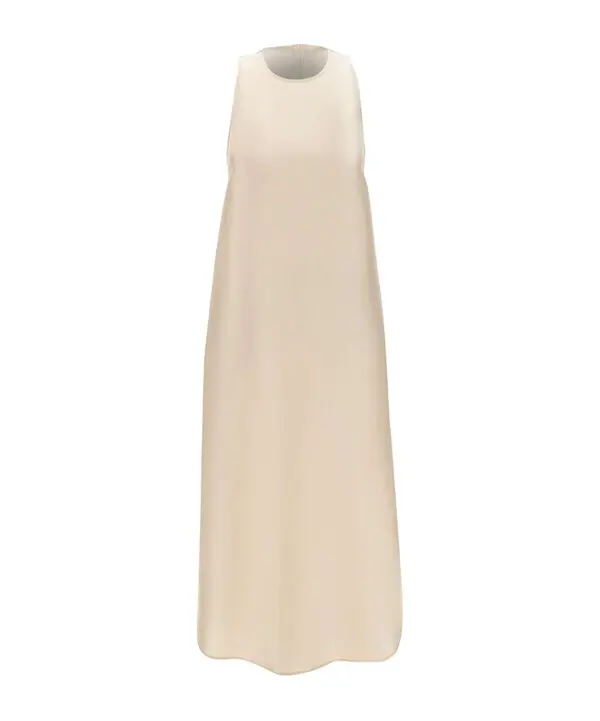 Loulou De Saison Paloma Twisted-back Dress - Nude