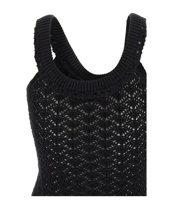 Blumarine Crochet Tank Top