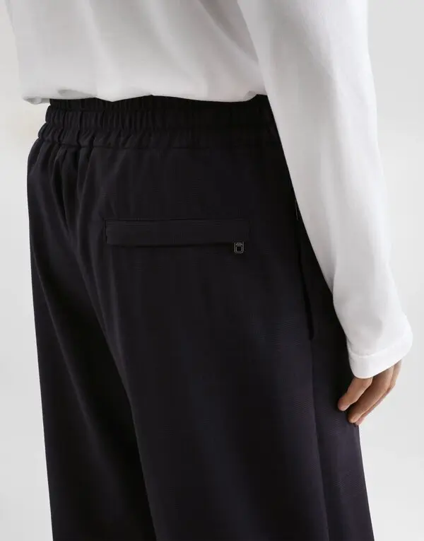 Dolce & Gabbana Relaxed Fit Drawstring Pants - Black