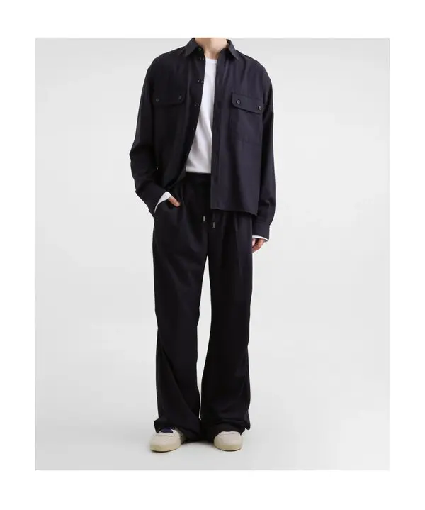 Dolce & Gabbana Relaxed Fit Drawstring Pants - Black