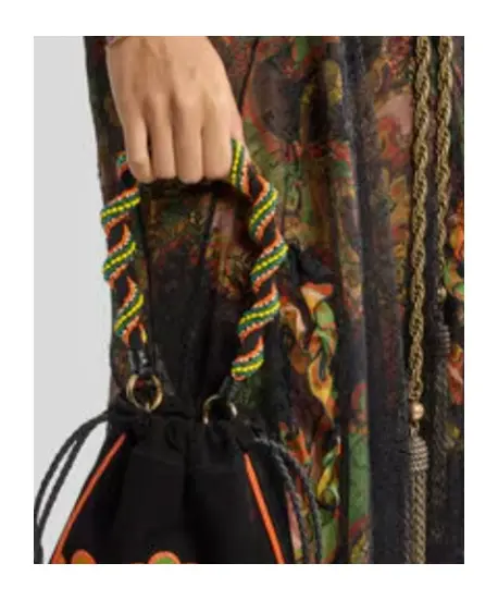 Etro Twisted Beaded Bag Strap
