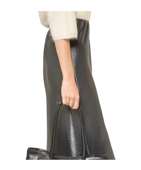Max Mara Satin Midi Skirt