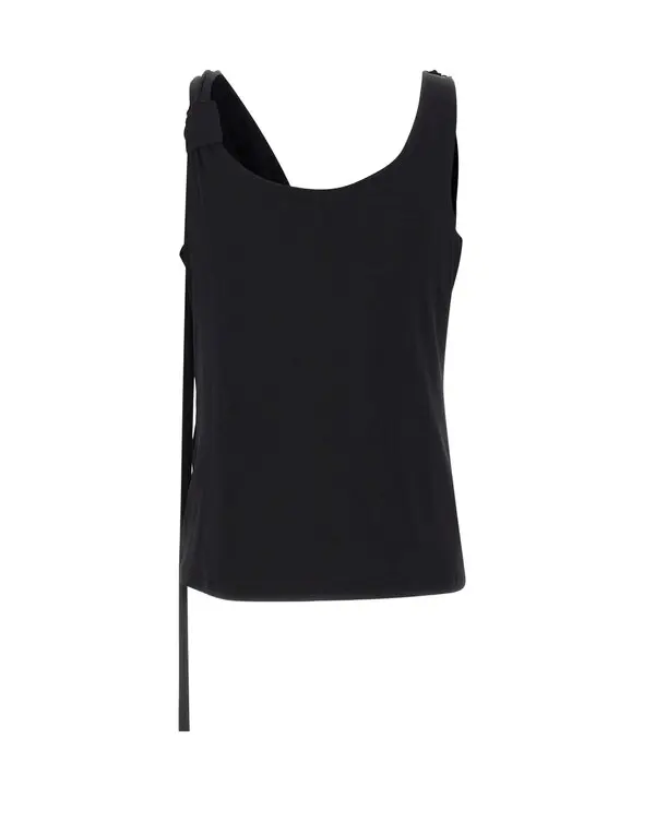 Blumarine Draped Knot-detail Top