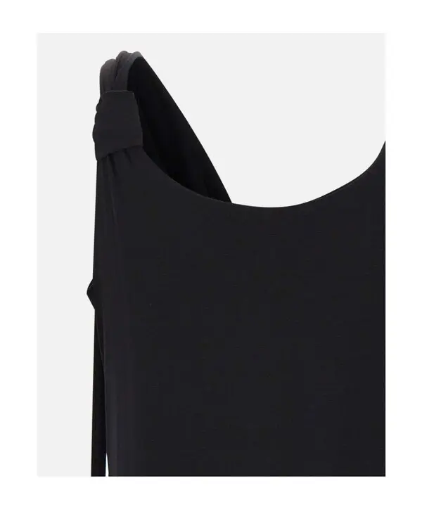 Blumarine Draped Knot-detail Top