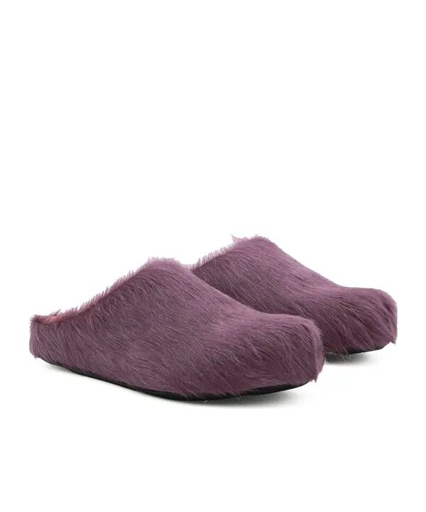 Marni Fussbett Round Toe Slip-on Mules - Multicolor