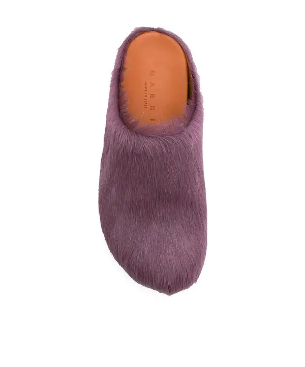 Marni Fussbett Round Toe Slip-on Mules - Multicolor