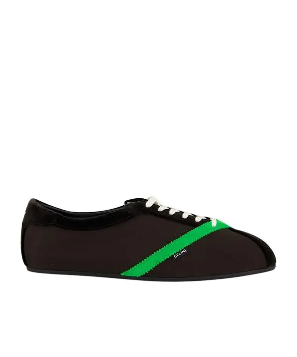 Celine Lace-up Sneakers - Black