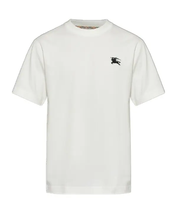 Burberry Ekd Embroidered Crewneck T-shirt
